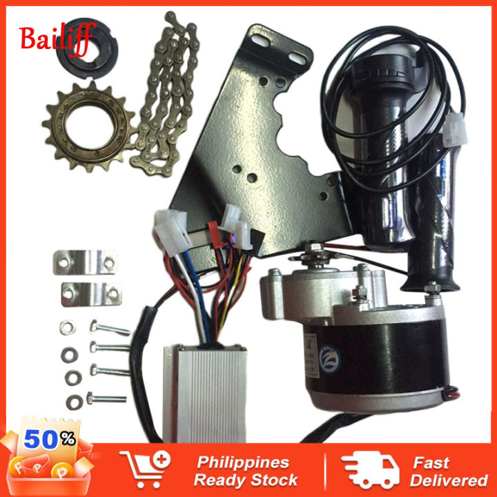 24V 250W Motor Controller Electric Bike Conversion Kit Flywheel Handle ...