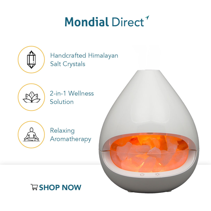 Solstice 2-in-1 Salt Lamp and Diffuser | Lazada PH