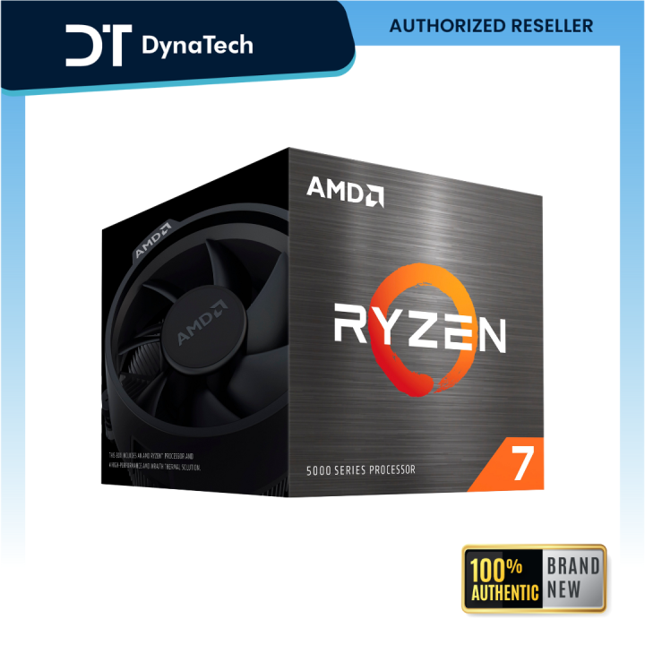 AMD Ryzen 7 5700 3.70GHz -4.60GHz 8-Core 16-Thread Processor Boxed ...