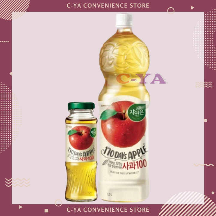 WOONGJIN 170 Days Apple Juice Drink 180ml-1.5L | Lazada PH