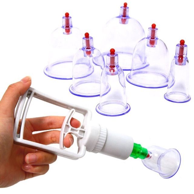 Original 12pcs Traditional ventosa cupping therapy set Body Massage ...