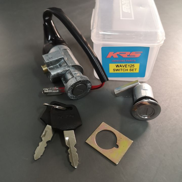Honda Wave 125 Lock Set with Main Ignition Switch | Lazada PH