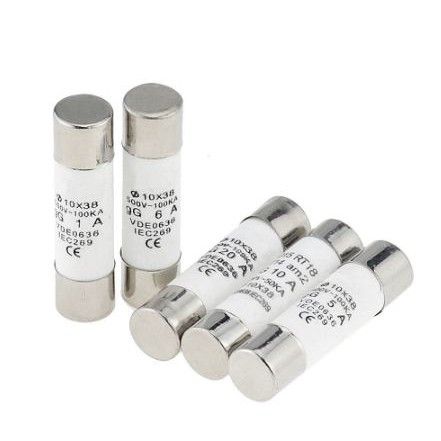 Ceramic fuse 10x38mm fuse 2A, 4A, 6A, 8A, 10A, 12A, 16A, 20A, 25A, 32A ...