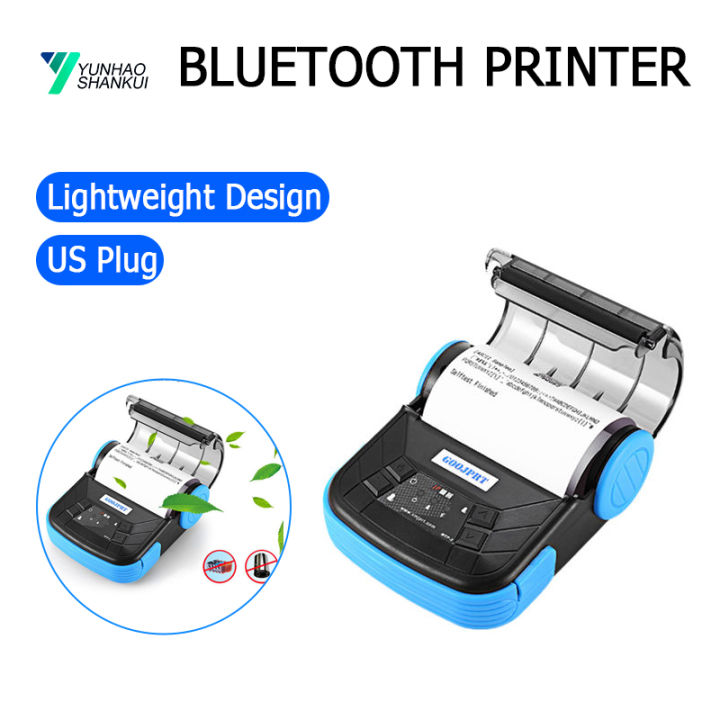 GOOJPRT MTP-3 80mm Bluetooth 2.0 Mini Thermal Printer Exquisite ...