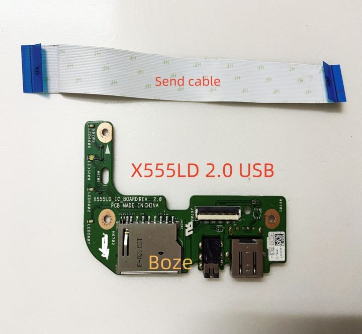Original For Asus X555 X555L X555LD X555LD IO USB AUDIO CARD READER ...