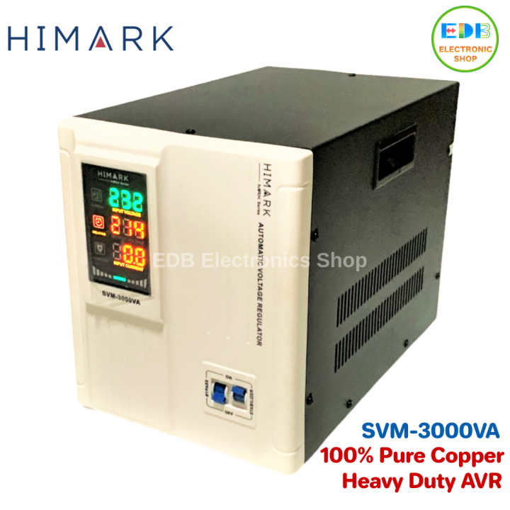 Himark SVM-3000VA AVR 3000 Automatic Voltage Regulator 100% Pure Copper ...