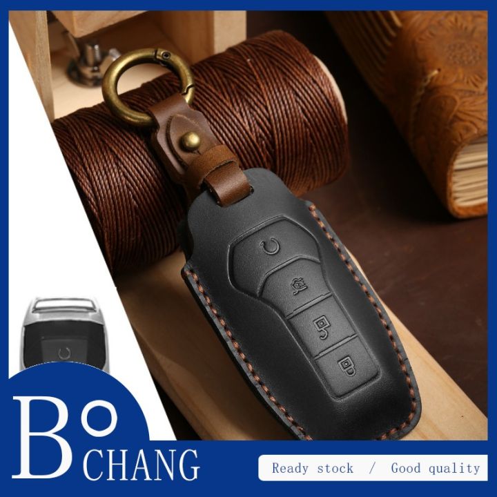 Handmade Leather Key Case Cover For BYD ATTO 3 BYD EV Remote Car Key ...