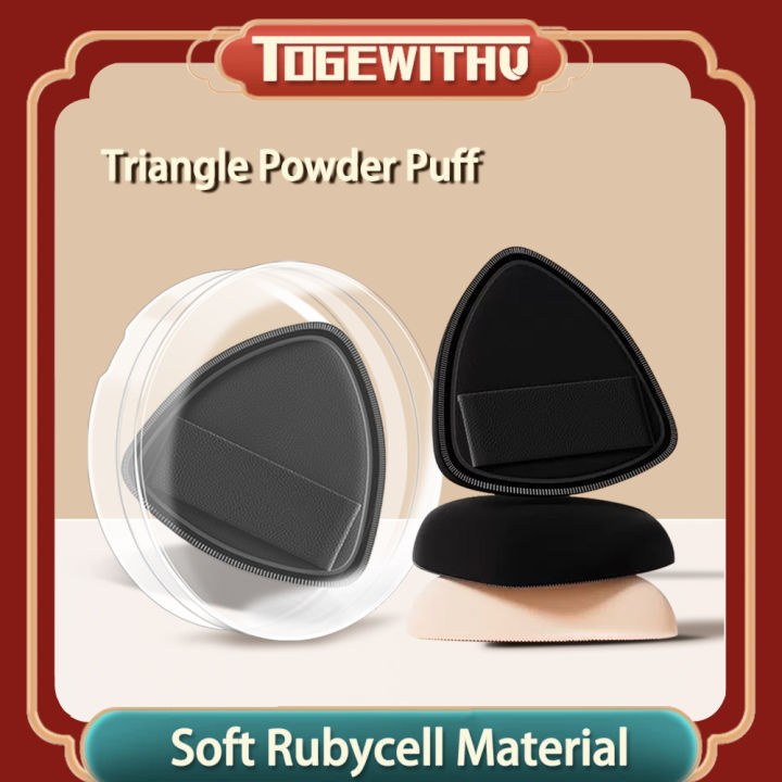 Triangle Powder Puffs, Face Soft Makeup Puff for Loose Powder ...