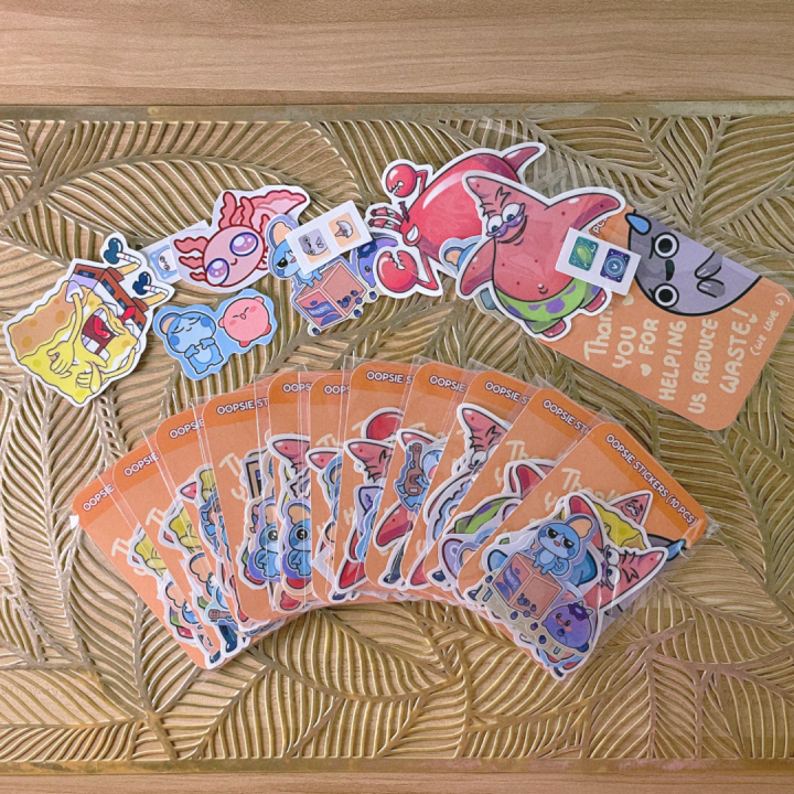Oyosumi Oopsie Stickers Batch 1 | Lazada PH