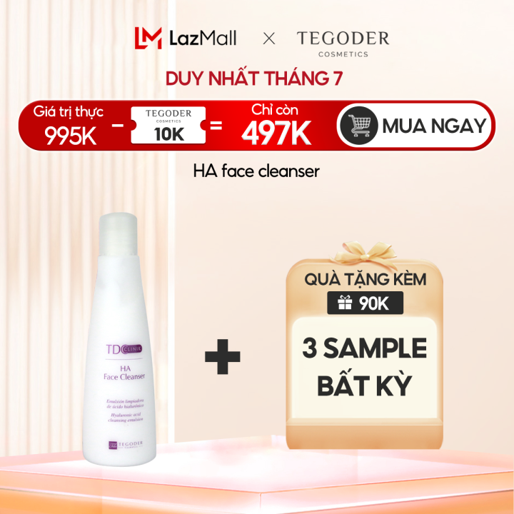 Sữa rửa mặt bổ sung Hyaluronic acid làm dịu và cấp ẩm sâu cho da ...