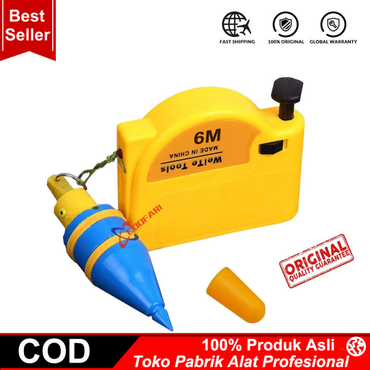 COOFARI Alat Plumbing / lot Benang Magnet / Magnetic Wire Drop 3 & 6M ...