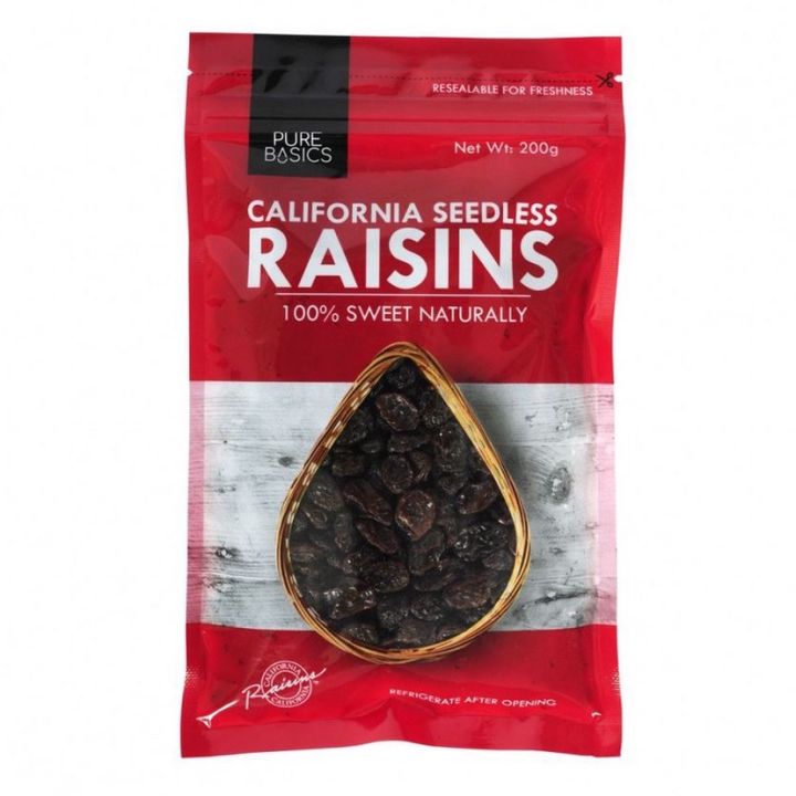 Pure Basics California Raisins 200g | Lazada PH