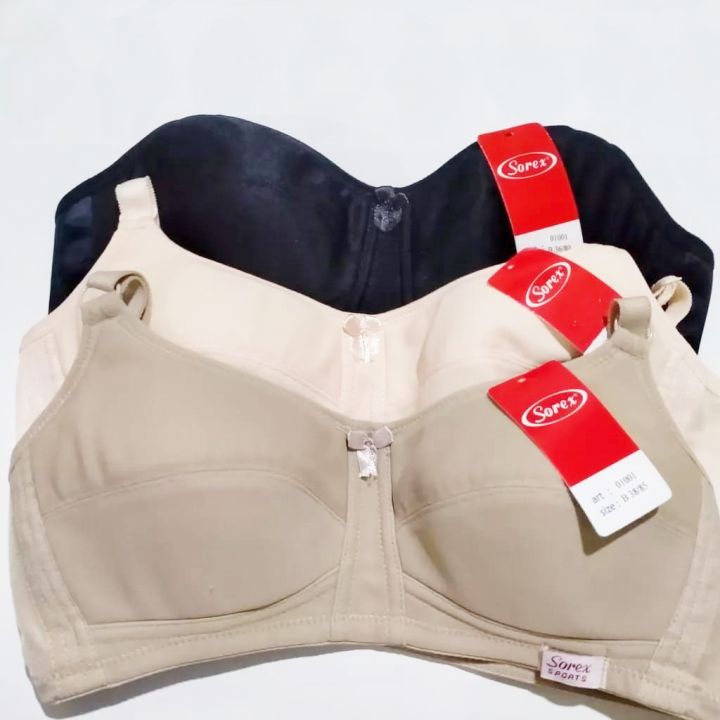 PREMIUM Sorex Bra Halus Busa Tipis & Tanpa Kawat BH01001 / BH Busa ...