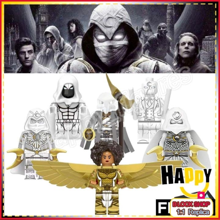 XH003 Minifigure Moon Knight Lyra Steven Grant Max Spector Avengers ...