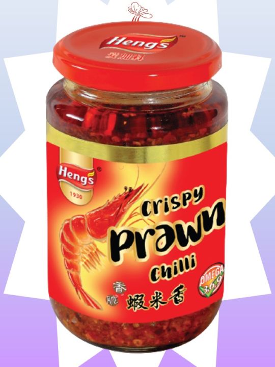 Heng's Crispy Prawn Chilli 340G Sambal Udang Rangup Huat Tiong | Lazada