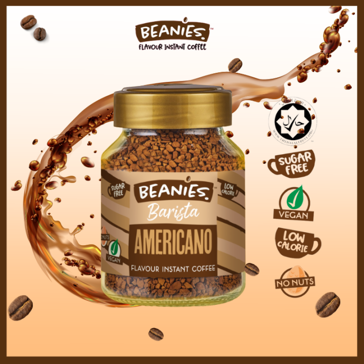 Beanies Flavour Instant Coffee - Barista Range Americano | Lazada