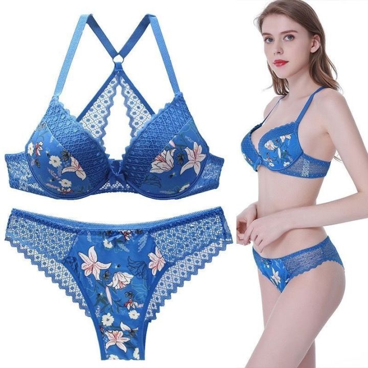 BC Thong Bra Set Push Up Lace Women Underwear Panty Set Set Out G String Bra Brief Sets | Lazada
