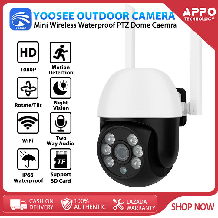 Yoosee Y06 CCTV Camera 1080P Wifi Connect to Cellphone with Voice ...