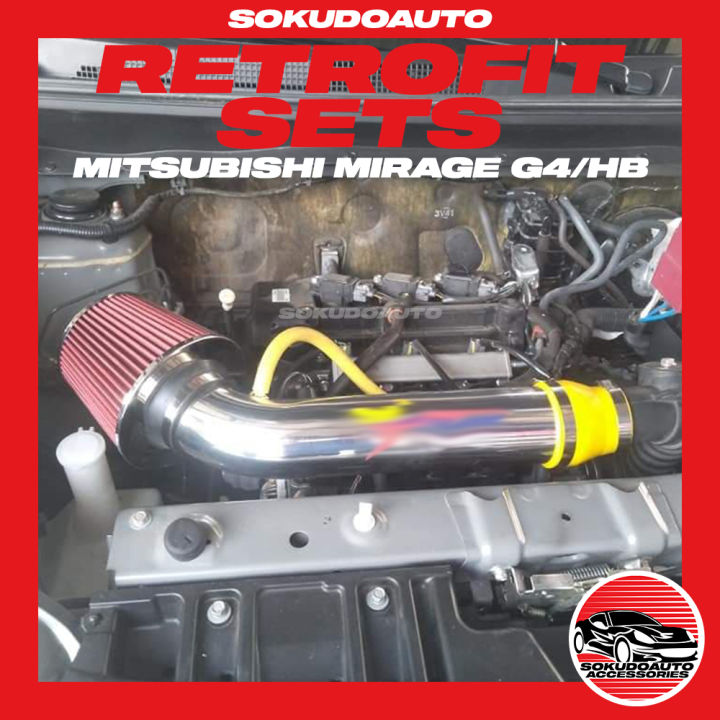 Mitsubishi Mirage G4/Hatchback Retrofit Intake Sets - SokudoAuto ...