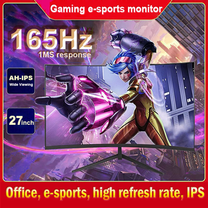 NEW IPS Monitor Computer 19" 22" 24" 27" inch Gaming Monitor HD 1080p ...
