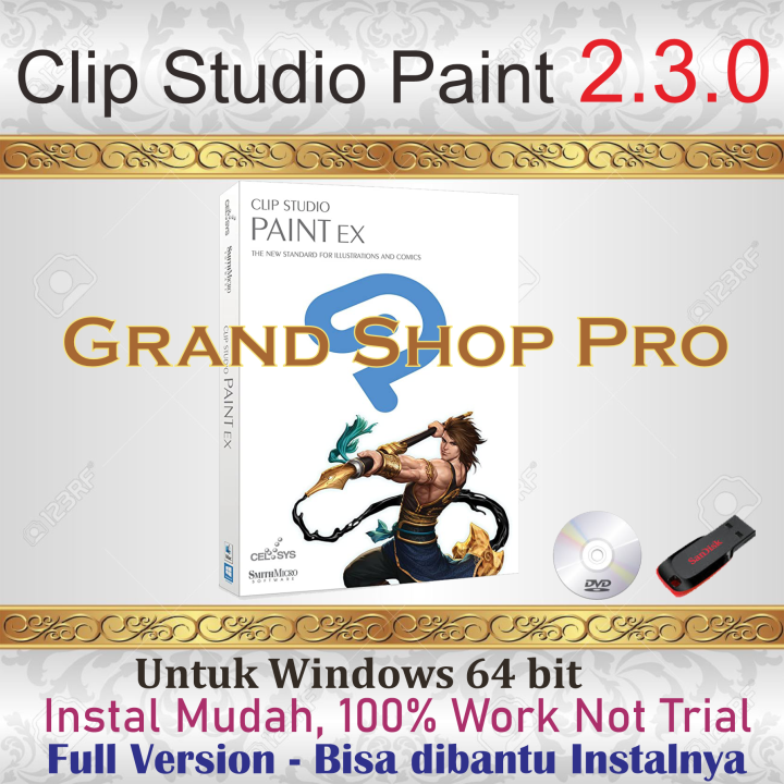 Clip Studio Paint - Full Version, Lifetime | Lazada Indonesia