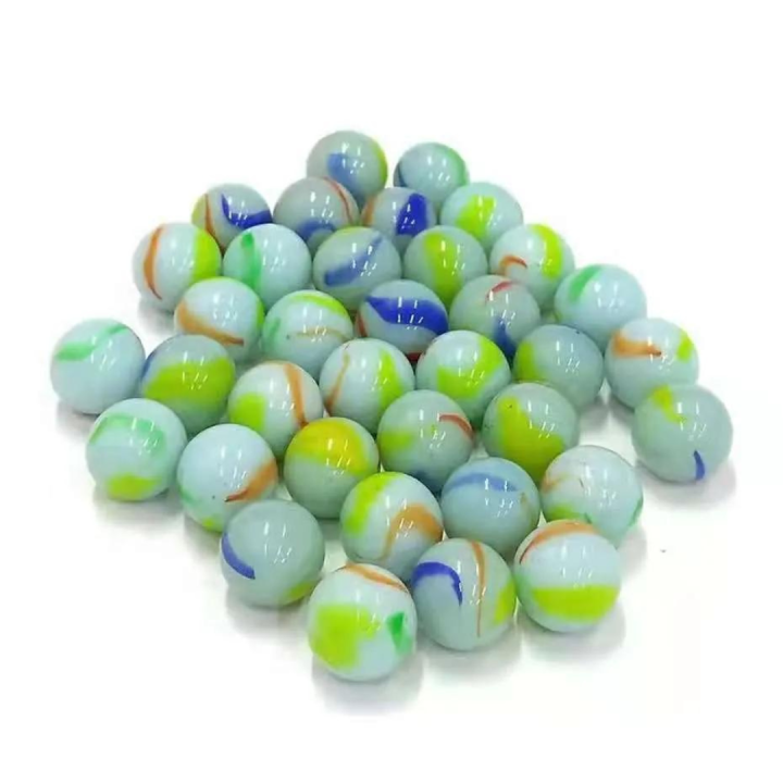 Honcer Toys 30pcs Marble/Jolen Holen Games Party Favors Glass Marbles ...