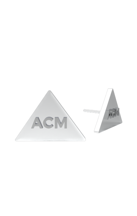 A.CEMI ACM Triangle Earring | Lazada.co.th