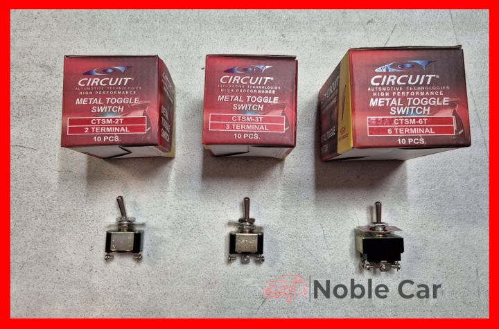Metal Toggle Switch 2 Terminals, 3 Terminals, 6 Terminals | Lazada PH