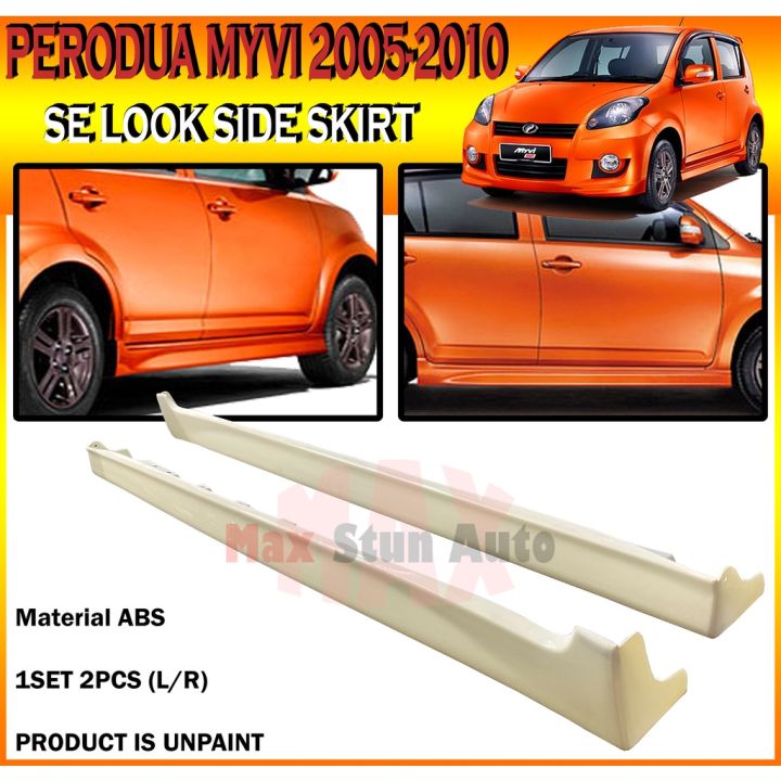 PERODUA MYVI SE SE2 2005-2010 SE LOOK SIDE SKIRT (SE) SPECIAL EDITION ...