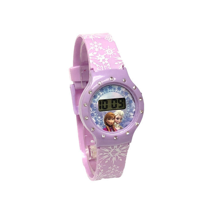 Disney Frozen Girls Digital Watch with Rubber Band FZSQ813-01A | Lazada