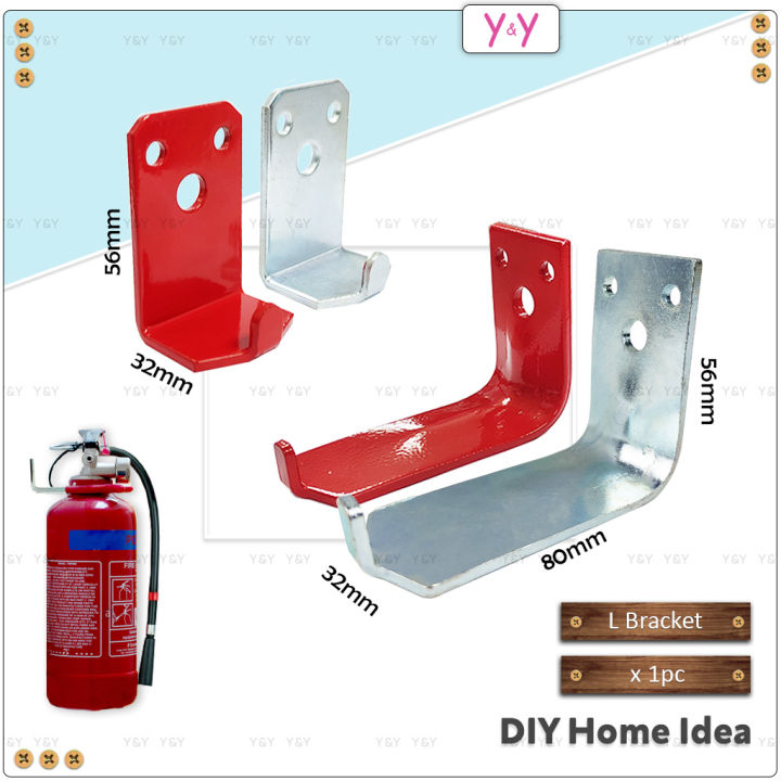 Y&Y Eco Universal Heavy Duty Wall Mounted L Hook Holder Bracket for ...