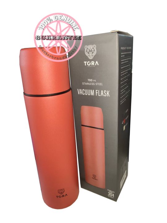 กระบอกน้ำเก็บอุณหภูมิ TORA VACUUM FLASK 700mL | Lazada.co.th