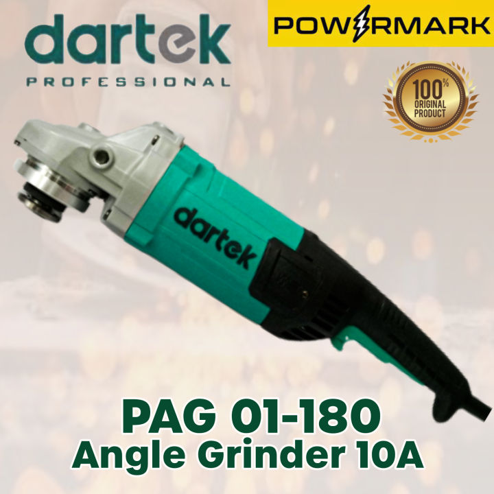 DARTEK PAG 01-180 Angle Grinder 10A [POWERMARK | DPT] | Lazada PH