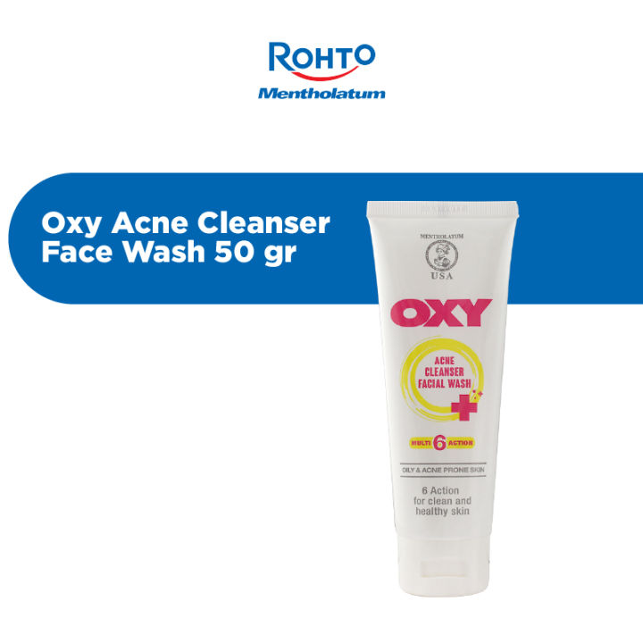 SAMPLE - Oxy Acne Cleanser Face Wash 50 gr | Lazada Indonesia