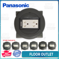 PANASONIC Floor Outlet with Grounding And Safety Shutter | Lazada PH