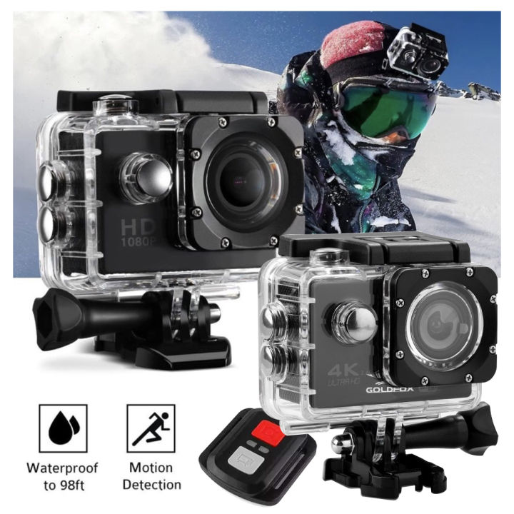 4K Ultra HD Action camera Sports Camera WiFi With Remote A7 Ultimate ...
