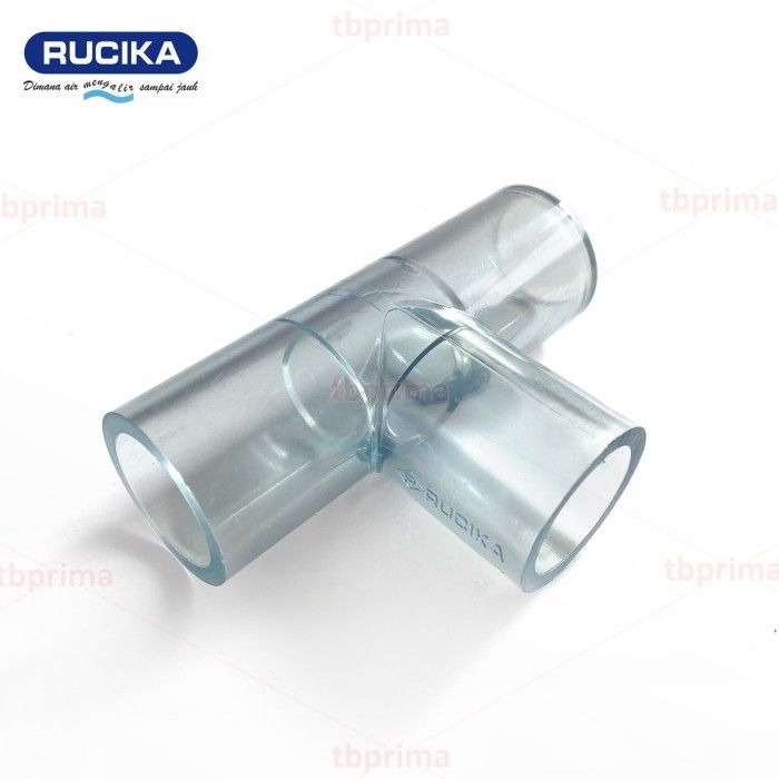 Tee 1/2 inch AW Rucika BENING / TRANSPARAN | Lazada Indonesia