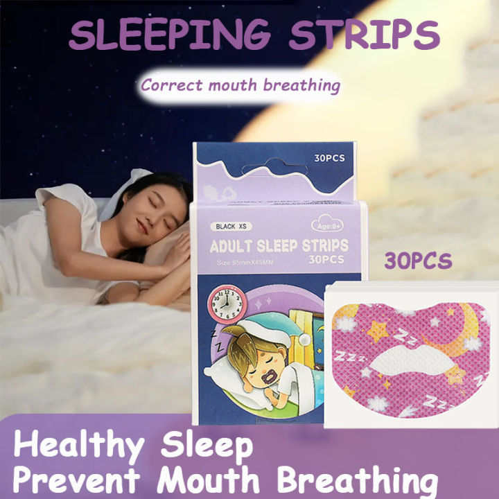30Pcs Sleep Strips Anti Snore Stickers Anti-snoring Adults Children ...