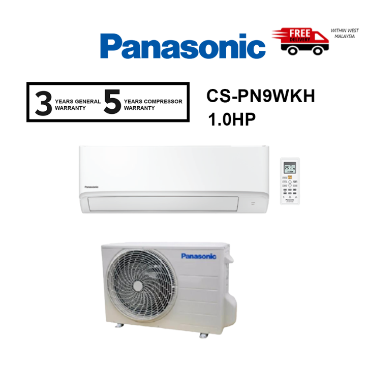 {FREE SHIPPING} Panasonic Air Conditioner 1HP CSPN9WKH / CU-PN9WKH R32 ...