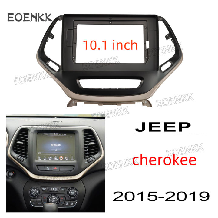 Honxun 10.1inch android head unit facia plate 2din radio frame car dash ...