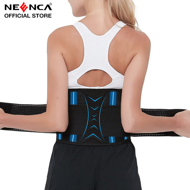 NEENCA Waist Support Belt for Women Men Back Pain Relief Lumbar Brace ...