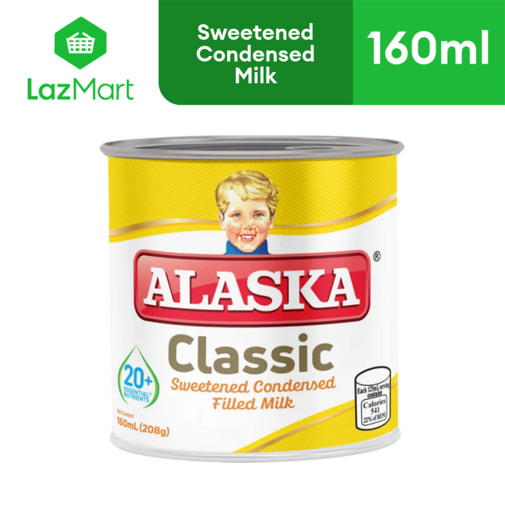Alaska Classic Sweetened Condensed Filled Milk 160ml_Choice SKU | Lazada PH