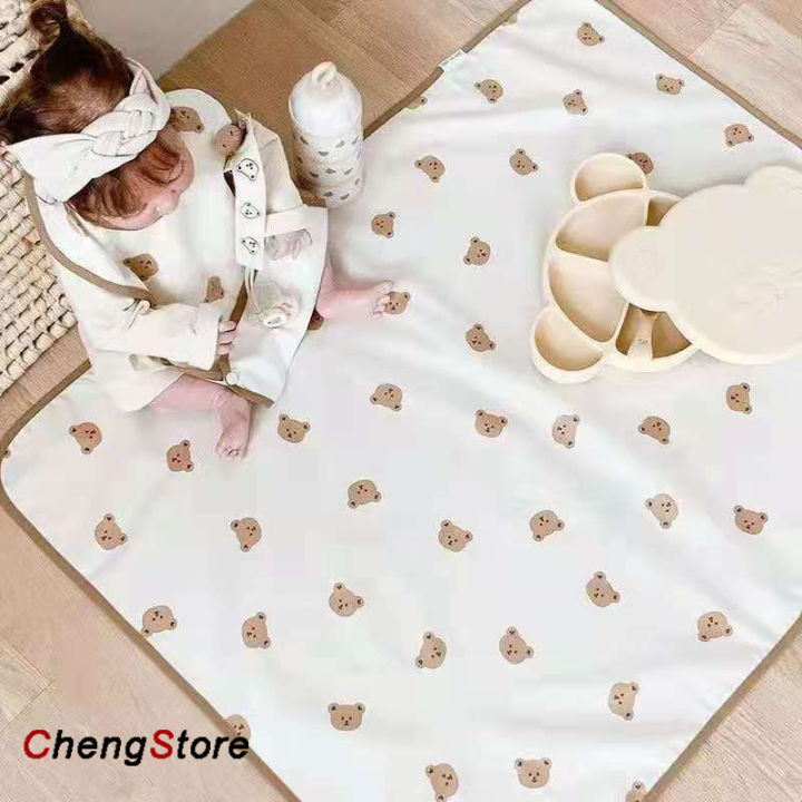 Waterproof Baby Diaper Pad Washable Changing Mat Urine Mat - Foldable ...