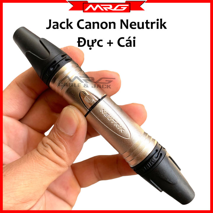 Jack Canon cái Neutrik chân đồng, hàng Đài Loan, dùng hàn dây tín hiệu ...