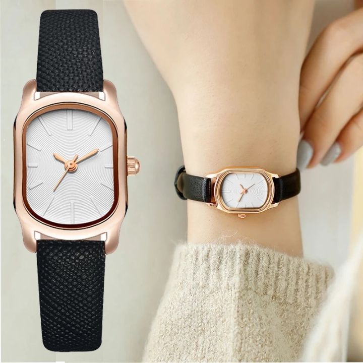 Ladies Watch Korean Square Watch Female Strap Small Student Net Red ...