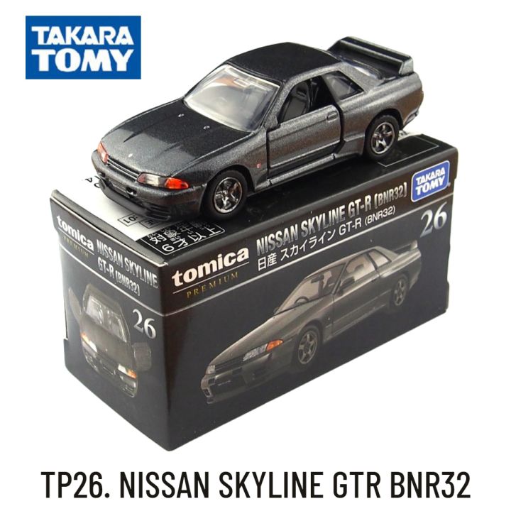 Takara Tomy Tomica Premium TP26. NISSAN SKYLINE GTR BNR32 Scale Car Model Replica Miniature ...