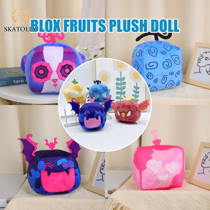 Skatolly Blox Fruits Plush with Code Mystery Box Blocks Fruits Ghost ...