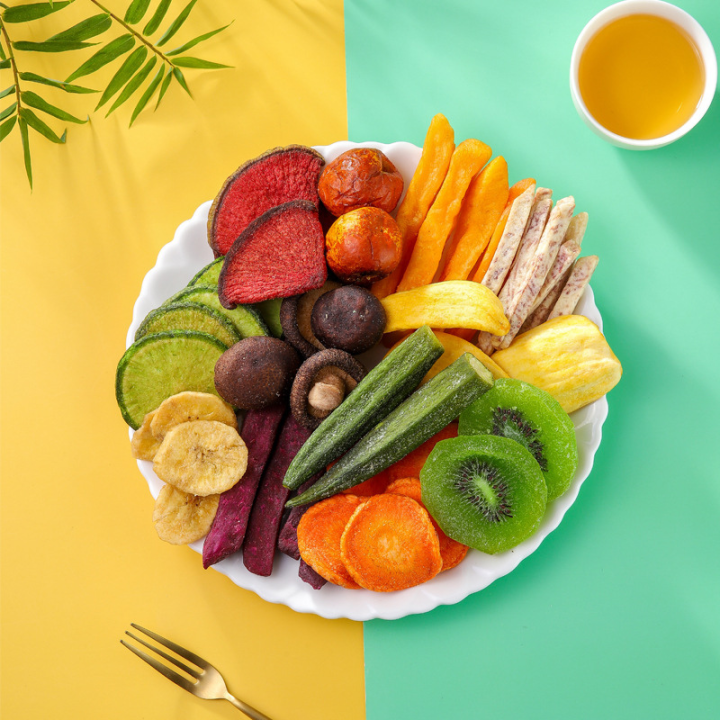 Flavorful veggie Chips: 10 Types of Crispy Dried Vegetables and Fruits ...