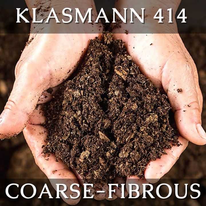 Klasmann Peat Moss, Recipe 414, Coarse Fibrous, Best drainage ...