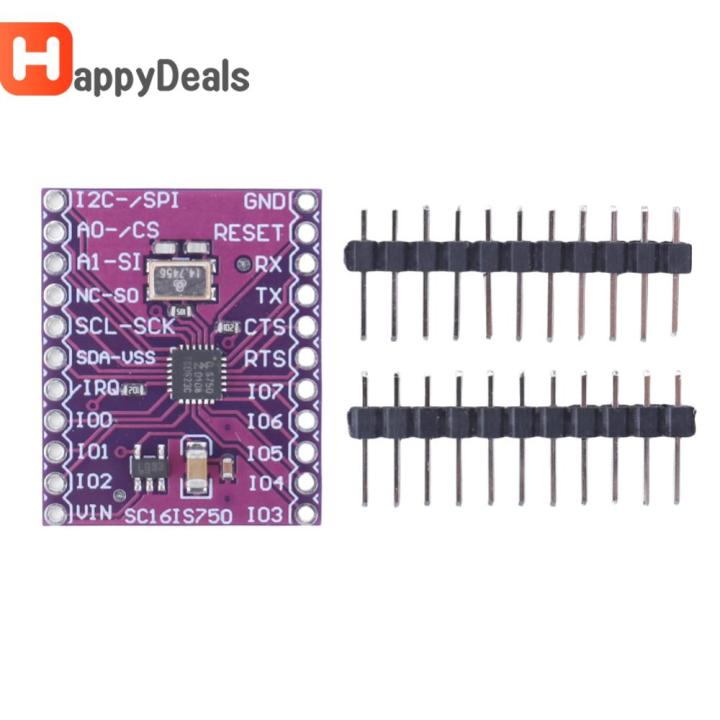 CJMCU-750 SC16IS750 Conversion Module Programmable IO Port Interface Module Single UART with I2C ...